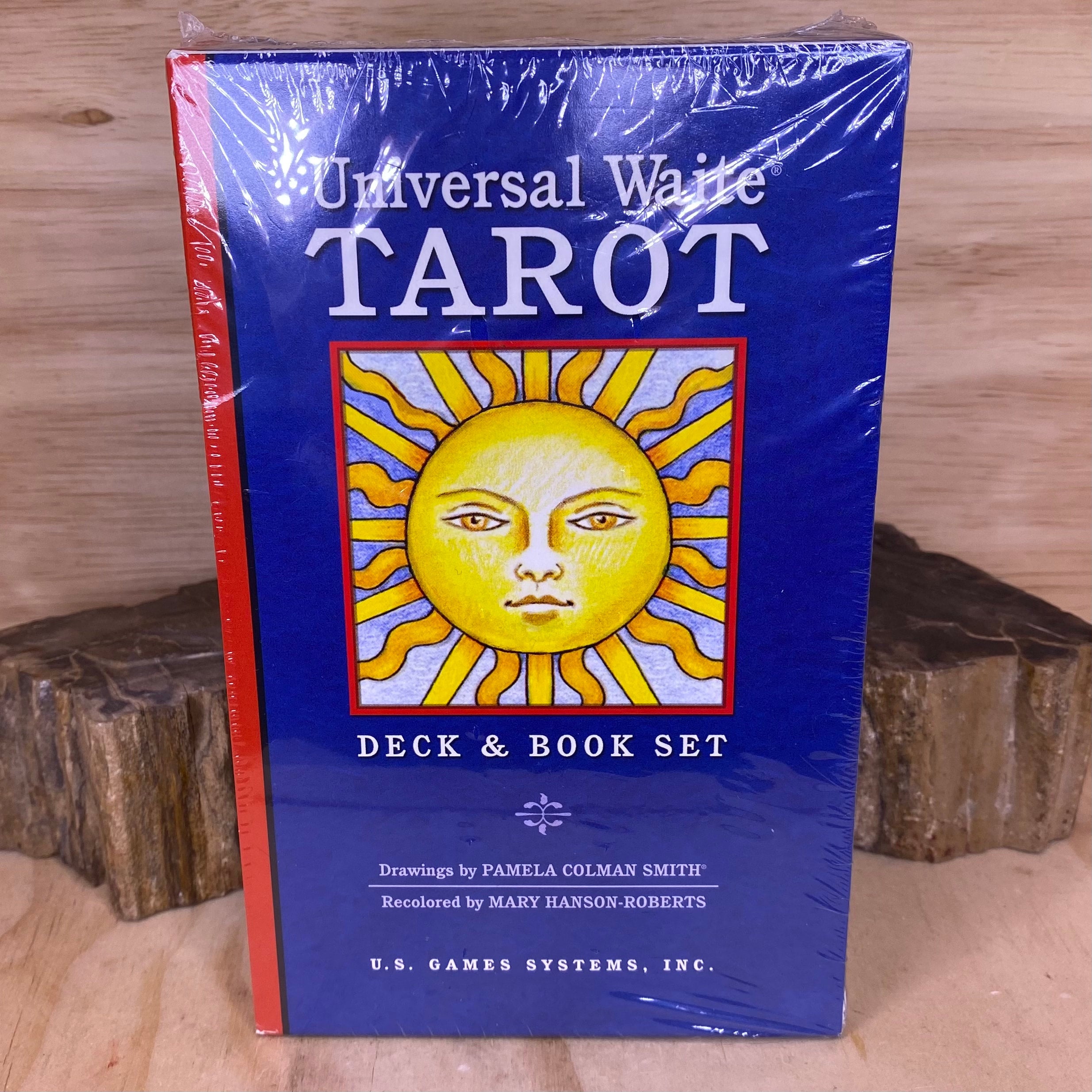 Universal Waite Tarot Deck Book Set Tumbleweed Botanicals